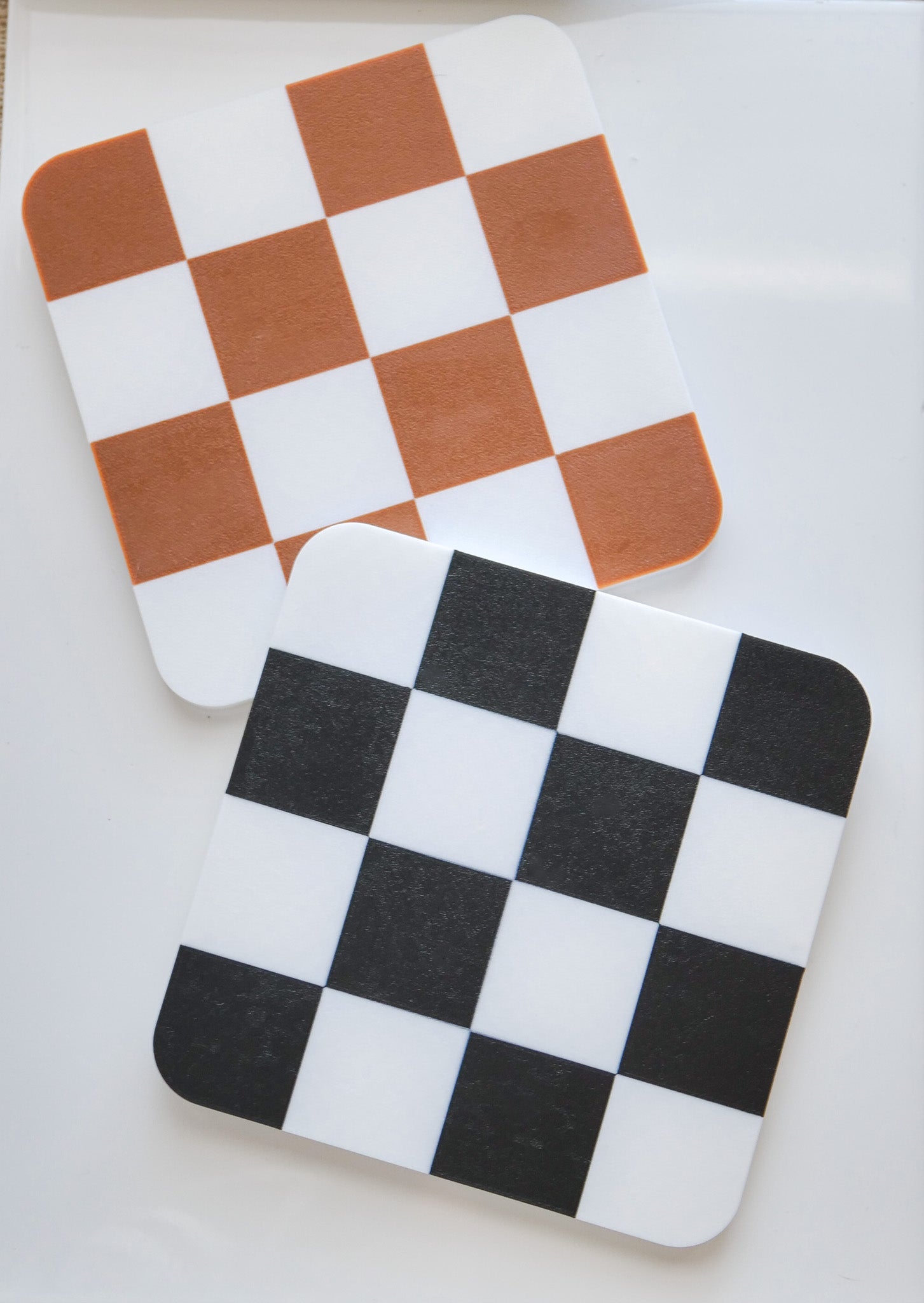 Checker Clay Design Swivel Trays – Hello Cutters